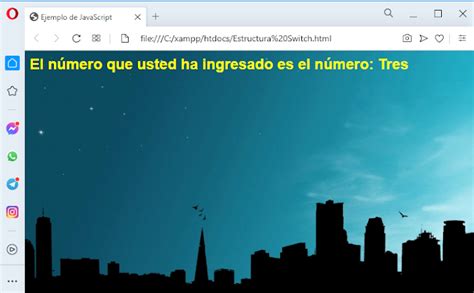 Estructura Switch En Javascript
