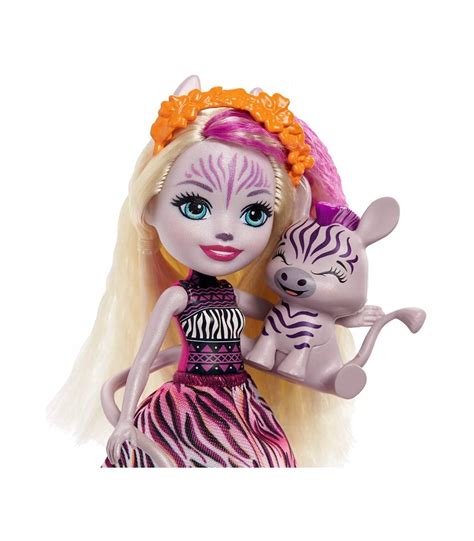 ENCHANTIMALS ZEBRA DE MATTEL - JUGUETES PANRE