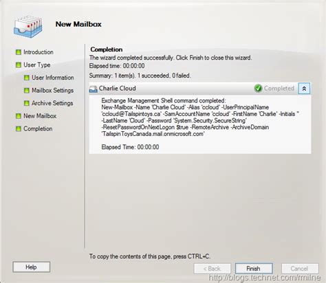 Enable Remote Archive With Exchange Hybrid 250 Hello