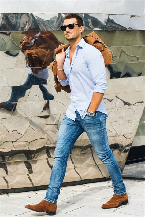 How To Wear Casual Shirt For Men Mens Summer Outfits Mens Casual