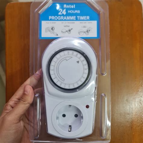 Jual Stop Kontak Timer Analog 24 Jam Ts Md24 Shopee Indonesia
