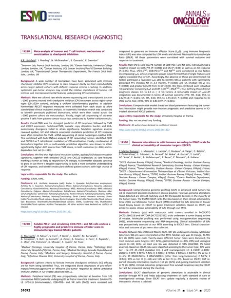 PDF O Soluble PD L And Circulating CD PD And NK Cells Enclose A Highly Prognostic And