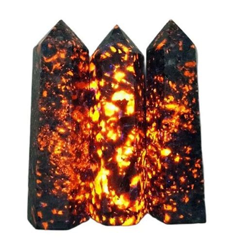 Yooperlite Crystals Tower ,yooperlite Crystal, Natural Stone Yooperlite ...