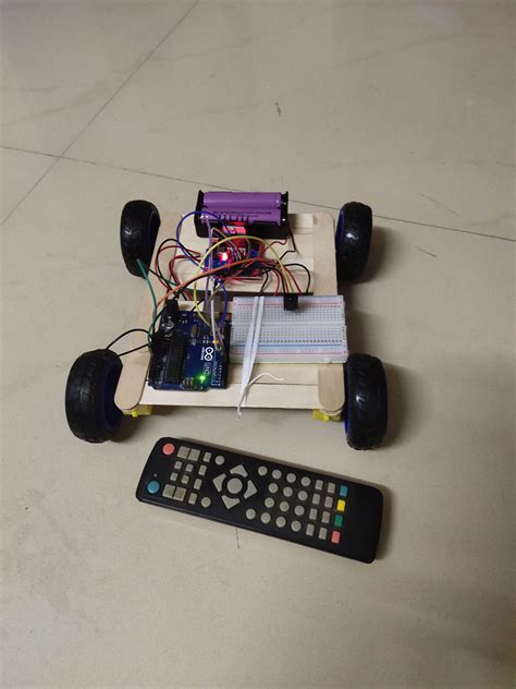 GitHub Rutwikfegade Wireless Control Building An RC Car With Infrared Transmitter And Receiver