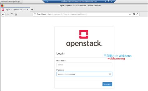 Centos 75 透過 Rdo 安裝 Openstack Queens ~ 不自量力 の Weithenn
