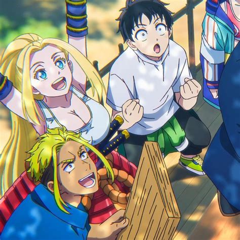 Akira Tendou And Shizuka Mikazuki And Kenichiro Ryuzaki And Beatrix