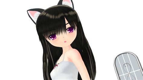 【mmd】黒髪ちびらぶさんで「spica」 ニコニコ動画