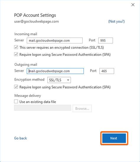 How To Connect POP Email In Microsoft Outlook Alternative Method