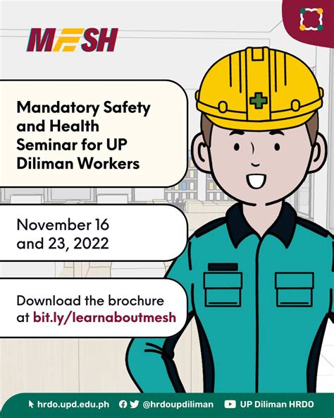 Mandatory Safety And Health Seminar For Up Diliman Workers University