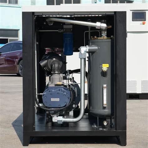 22kw Industrial Frequency Conversion Air Compressor Direct Drive Vsd Permanent Magnet Twin Screw