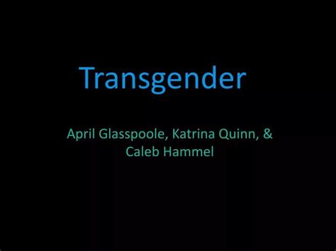 Ppt Transgender Powerpoint Presentation Free Download Id2366852