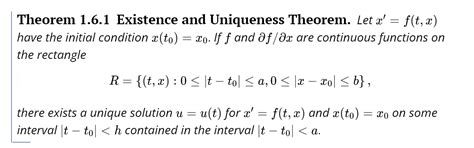Ordinary Differential Equations Does The Converse Of The Picardlindelöf Theorem Existence