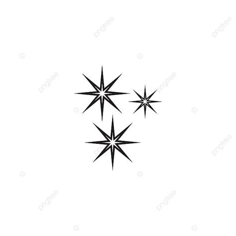 Sparkling Icon Template Explosion Burst Decoration Vector Explosion