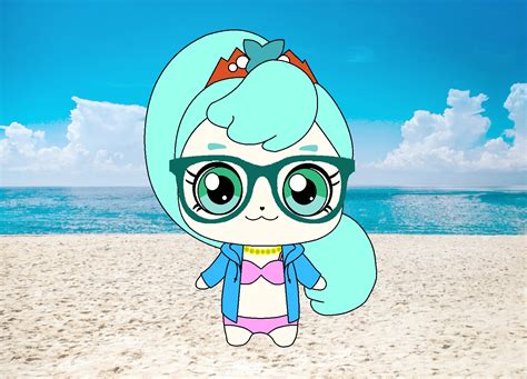 海滩装扮钥匙萌可 哔哩哔哩