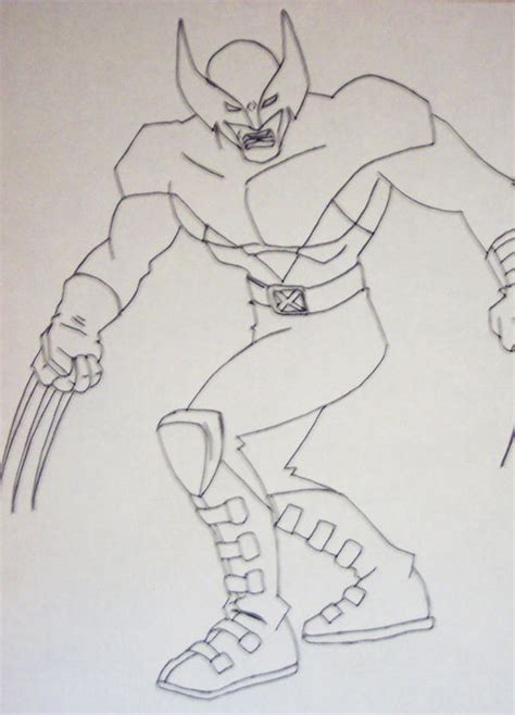 X Men Evolution Wolverine Wip By Yamixkaiba On Deviantart