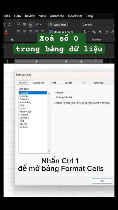 Thủ Thuật Excel Cách để Xoá Số 0 Trong Bảng Dữ Liệu Thuthuatexcel