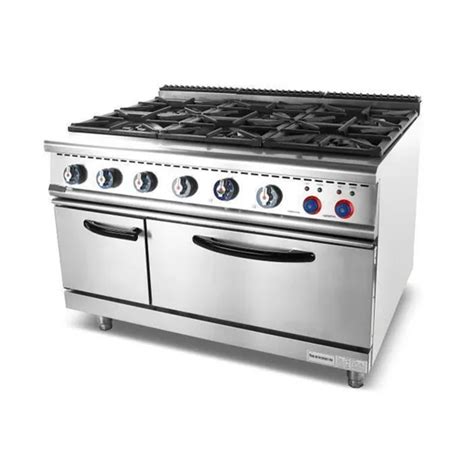 Commercial Kitchen Equipment Stainless Steel Burner Gas Ranges