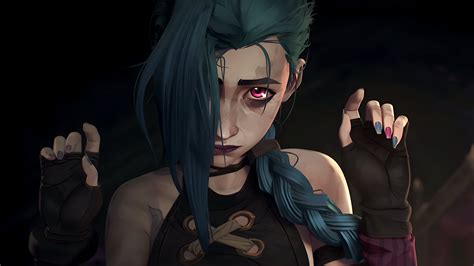 Free Download Hd Wallpaper Jinx League Of Legends Arcane Tv Series Wallpaper Flare