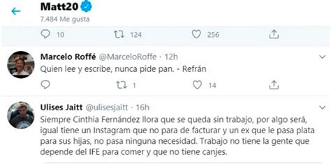 Cinthia Fernández Apuntó Contra Matías Defederico En Vez De Reírme Me