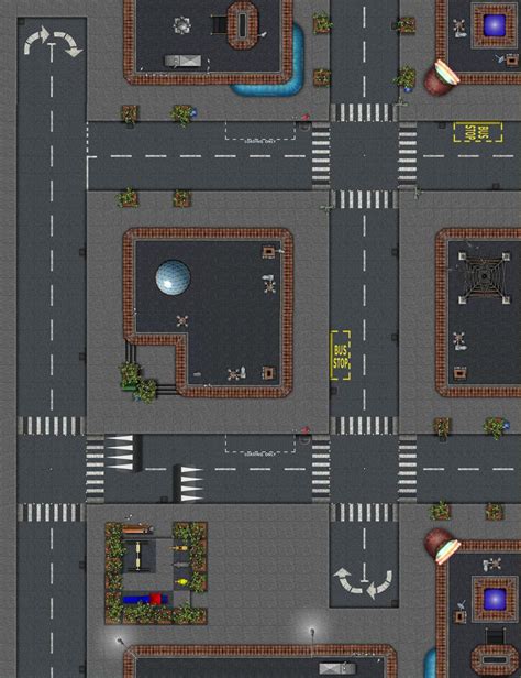 Forums Modern Streets Examples Mall Blocks Street Map Unique