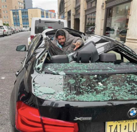 Man Who Landed On Bmw After 9 Story Fall From Jersey City Highrise