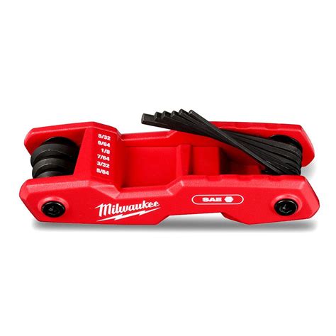 Milwaukee Pce SAE Folding Hex Key Set
