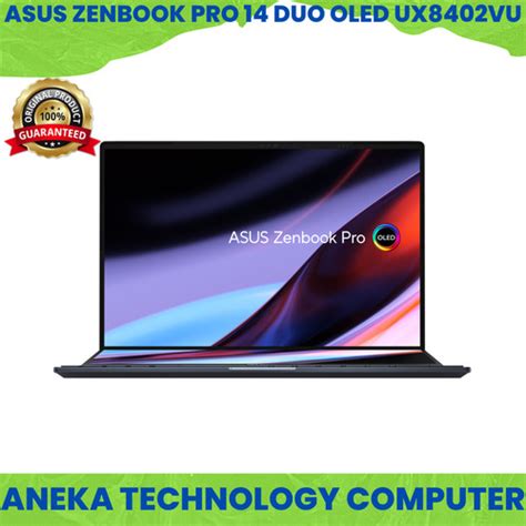 Jual Asus Zenbook Pro 14 Duo Oled Ux8402vu Touch I9 13900h Rtx4050 6gb