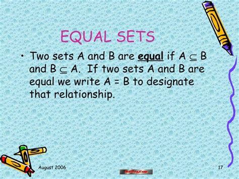Introduction To Sets Ppt Physics Science