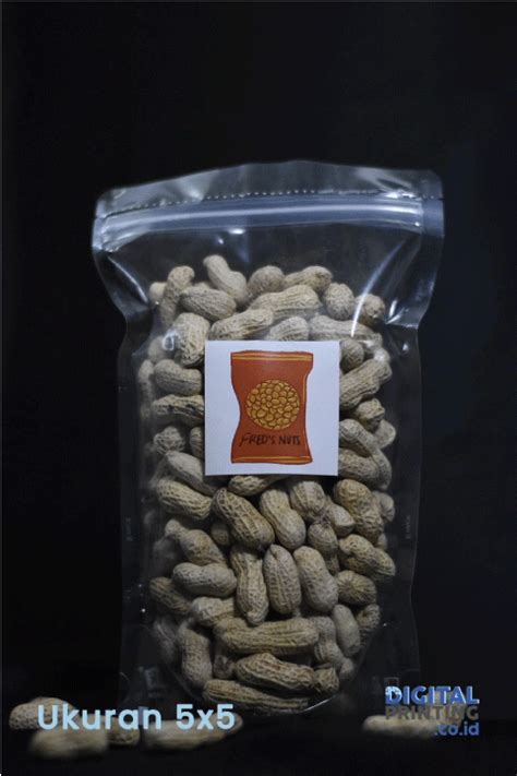 Stiker Label Vinyl Kotak Digital Printing