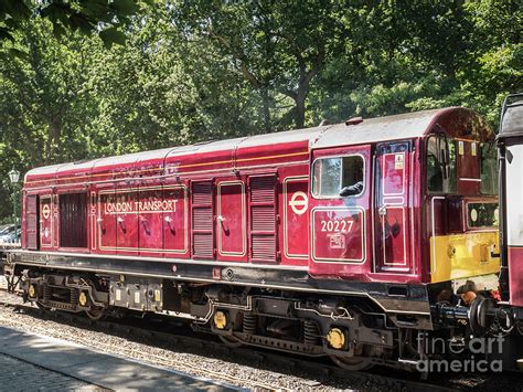 Class 20 Diesel Loco 20227 Photograph By Simon Pocklington Fine Art
