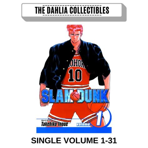 New Slam Dunk Manga Comic Takehiko Inoue English Version Single Volume