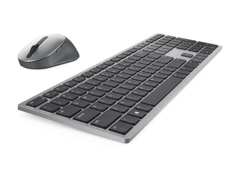 Dell Premier Multi Device Wireless Keyboard And Mouse KM W US International QWERTY