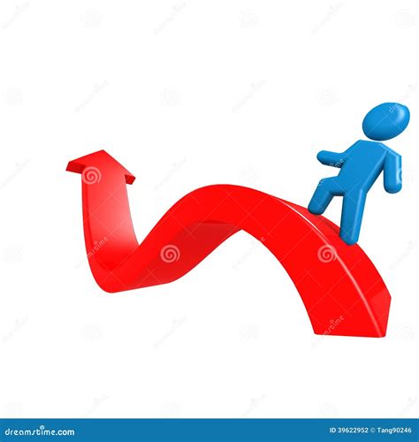 Rising Curve Royalty Free Cartoon 150545093