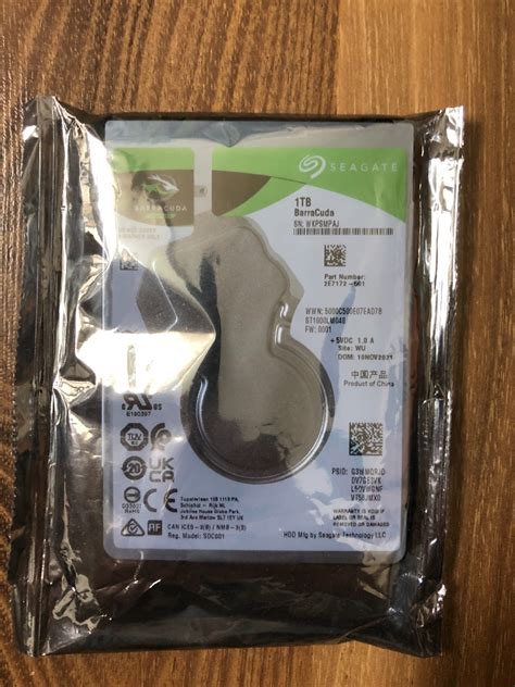 Seagate Barracuda 1tb Laptop Hard Disk Sealed Computers And Tech Parts And Accessories Hard Disks