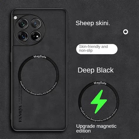 Magsafe Funda Magn Tica De Carga Inal Mbrica Para M Vil Carcasa De Marco Suave Para