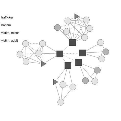 Sample Sex Trafficking Network Produced By The Network Generator