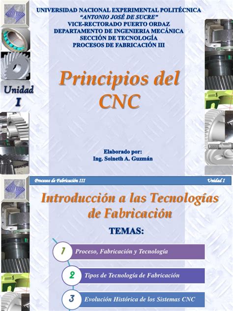Tema I Principios Del Cnc Pdf Control Numerico Perforar