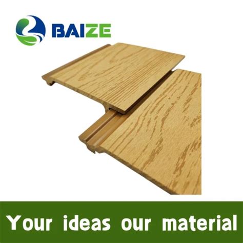 Wall Decorative Exterior Durable Wpc Wall Cladding With Weather Resistance Wpc And Plastic Wood