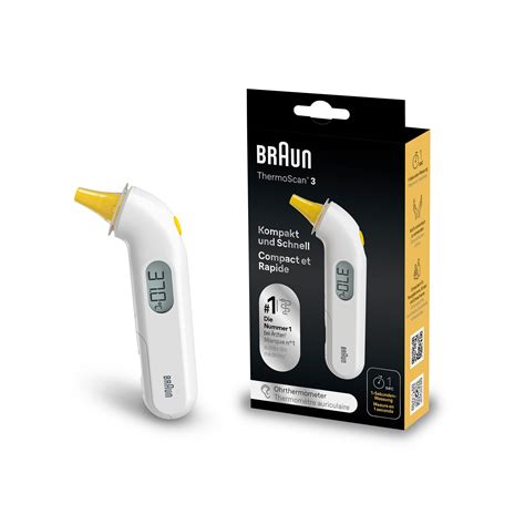 ThermoScan Thermomètre auriculaire IRT Braun Aubert