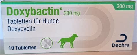Doxybactin 200 Mg Tabletten Доксибактин 200 мг таблетки за кучета