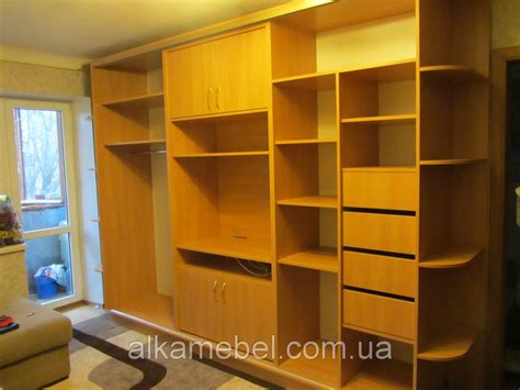 I 010 Шкаф купе с полкой под телевизор по выгодным ценам от «Алька ...