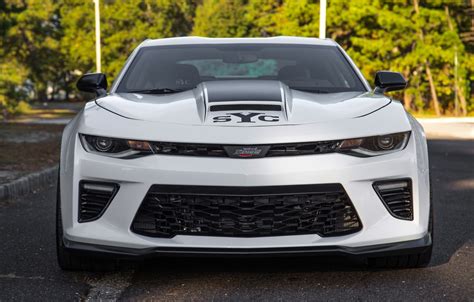 Wallpaper Chevrolet Camaro Front View 2018 Yenkosc Stage Ii Sve