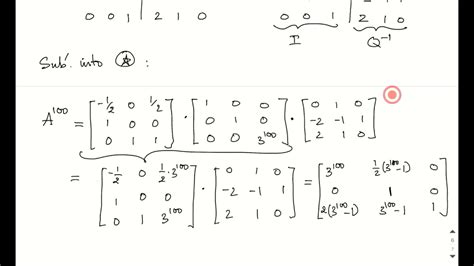 Linear Algebra Part 14 Diagonalization Youtube