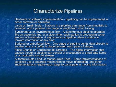 pipelining in computer