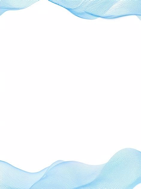 Digital Wave Patterns In Blue Premium Ai Generated Image