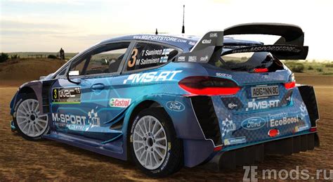 Скачать мод Ford Fiesta Wrc Evo для Assetto Corsa