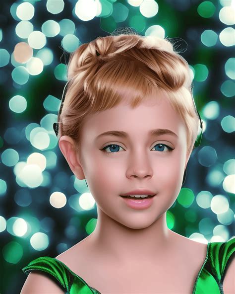 Tinker Bell Waanzinnig Gedetailleerde Realistische Afbeelding · Creative Fabrica