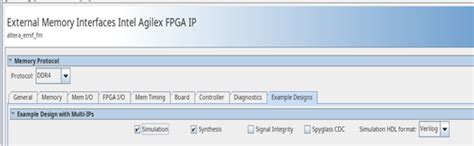 532 Generating The Emif Design Example
