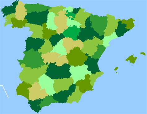 Mapa interactivo de España Provincias de España Toporopa Cartes