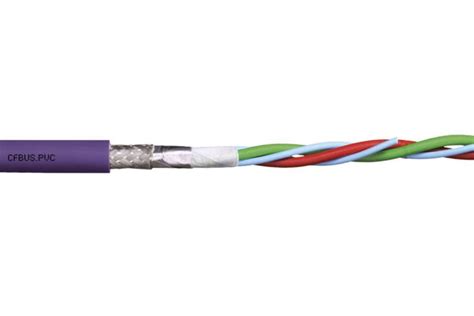 Cfbuspvc020 Igus Cable De Datos Apantallado Igus Chainflex Cfbuspvc De 4 Núcleos 025 Mm²